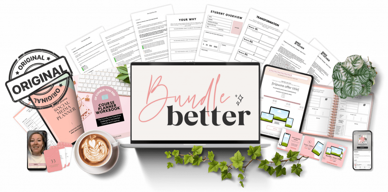 Contribute STRATEGICALLY to a Digital Product Bundle